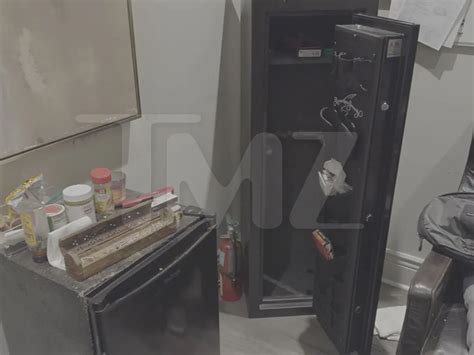 Diddy’s rep slams raids as ‘unprecedented ambush’ with new pics showing busted open safe and ...