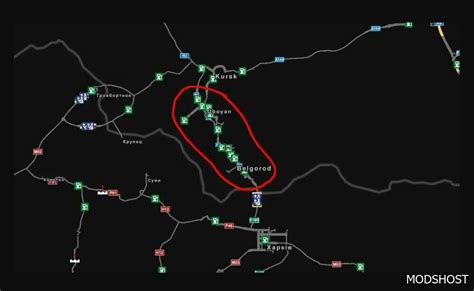 Roex Promods Rusmap RC FIX ETS2 Mod ModsHost