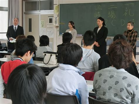 長野西高校通信制信友会ブログ 終業式・離任式がありました！