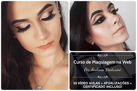 Curso de Maquiagem na Web por Andreia Venturini Viu Só