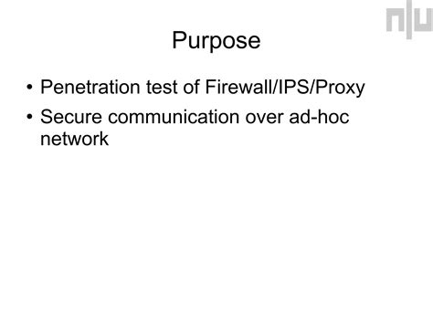 null pune meet evading firewalls tunneling ppt