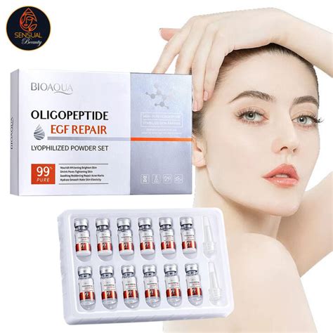 Bioaqua Oligopeptide Egf Repair 12pcs Lyophilized Powder Anti Wrinkle