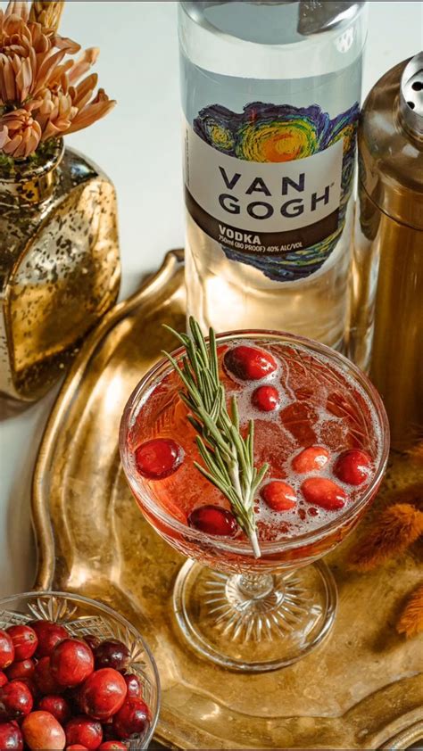 Van Gogh Cocktail Video Vodka Fresh Berries Berries