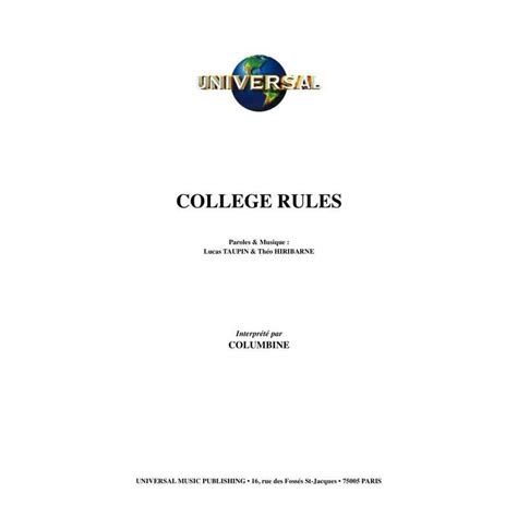 College Rulz Telegraph