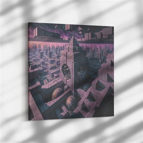 Sci Fi City Concept Art