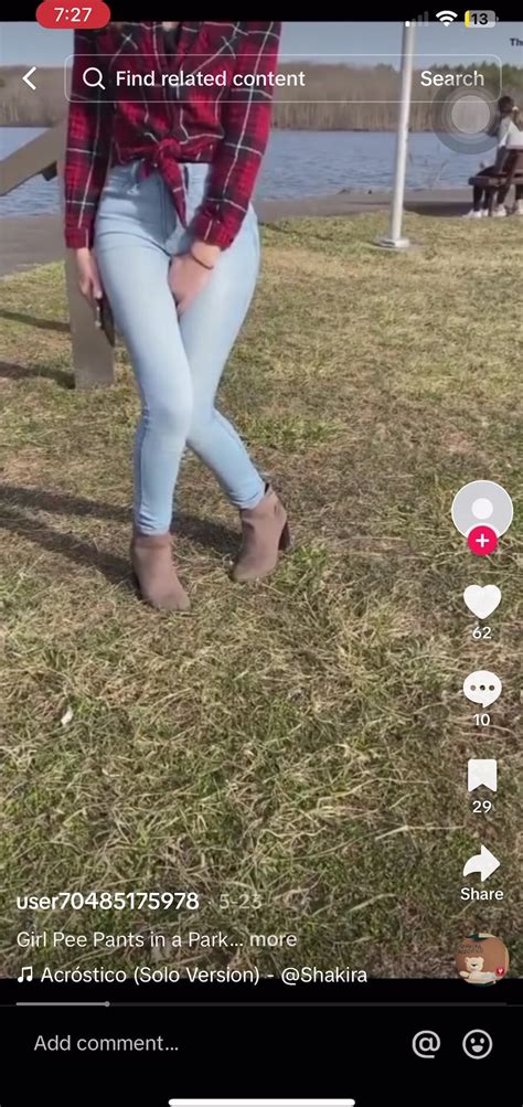 Peed Her Pants In Public