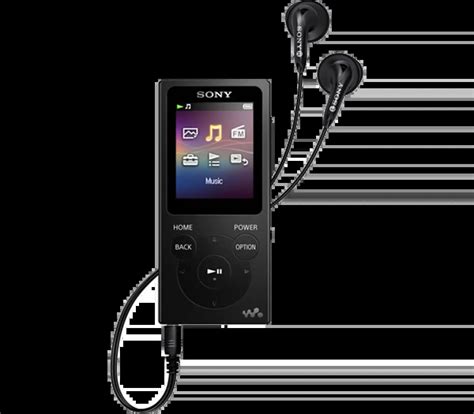 Sony 8gb Walkman Mp3 Player Nwe394b Sony Electronics