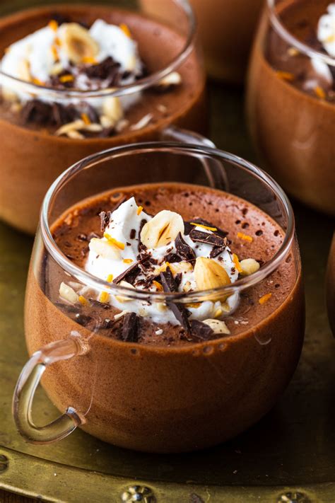 Vegan Hazelnut Mousse Lazy Cat Kitchen
