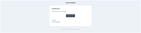 craft emails with react and tailwind using inertia mailable