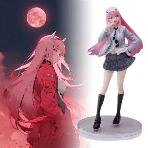 The In Darling Franxx Zero Two Figurine Anime Model Uniform Jk Toy T