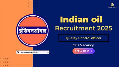 Iocl Assistant Quality Control Officers Recruitment 2025 Apply Online