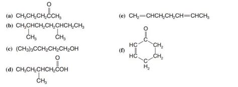 Solved Rewrite Each Of The Following Using Bond Line Formulas Rewrite 1 Answer