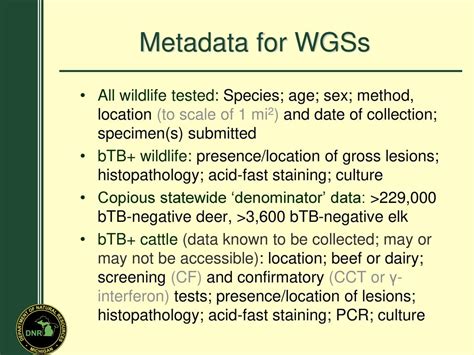 Bovine Tuberculosis Btb In Michigan Ppt Download
