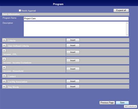 program search