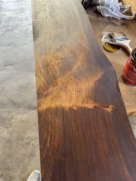 Help Staining Issue Why Is Color Inconsistent Rwoodworking