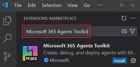 Steps To Install Agents Toolkit Teams Microsoft Learn