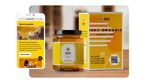 Bees Foundation How To Use Qr Codes On Behance