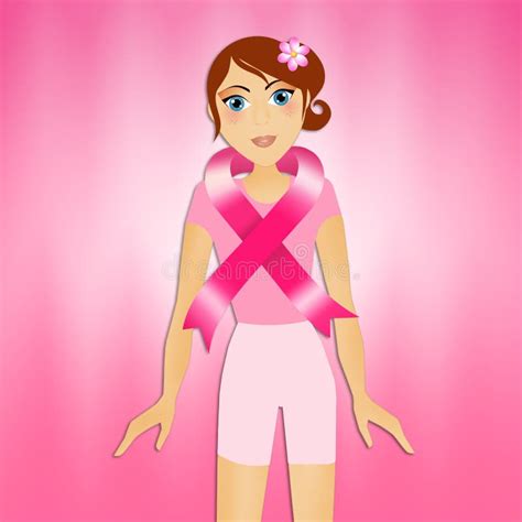 Breast Cancer Prevention Stock Illustration Illustration Of Pink