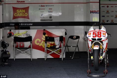 Marco Simoncelli Dead After Horror Crash At Malaysian Moto GP In Sepang