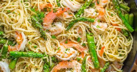 Garlic Butter Shrimp Scampi Pasta Punchfork