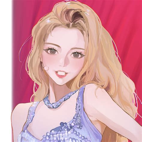 Safebooru 1girl Armpit Crease Bangs Black Eyes Blonde Hair Blue Dress