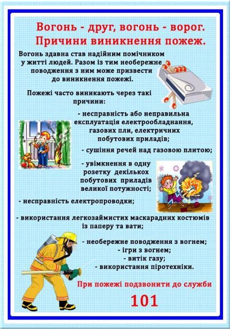 Шкільний блог Правила пожежної безпеки