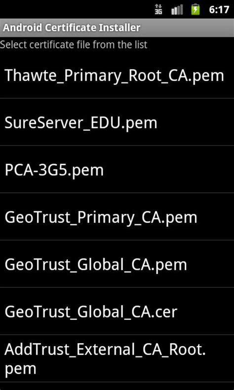 Certificate Installer Para Android Descargar