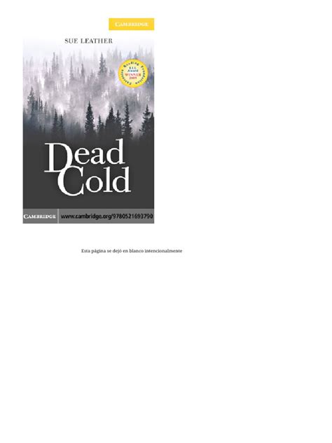 Dead Cold Es Pdf Camareros