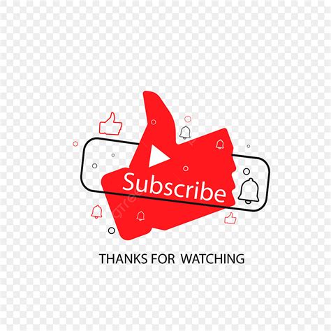 Botón De Suscripción A Youtube Con El Icono De Campana Como Png