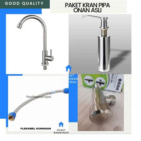 Promo Bak Cuci Piring Kitchen Sink Stainless Sus 304 Onan 7050 Asli