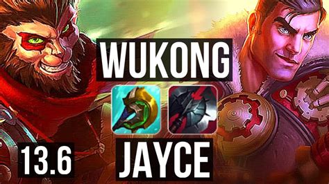 Wukong Vs Jayce Top 1005 Legendary 400 Games 900k Mastery