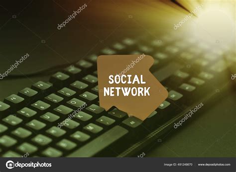 Conceptual Display Social Network Business Idea A Framework Of Individual Linked By Interan