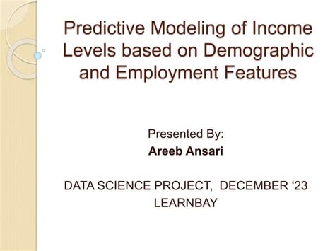 Data Science Project By Areeb Ansarippt
