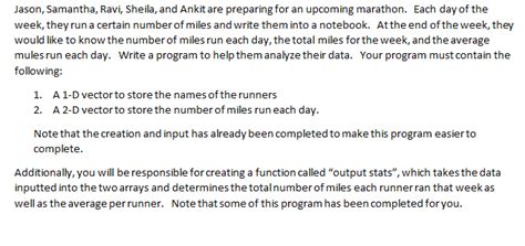 Solved The Starter File That Is Needed Include