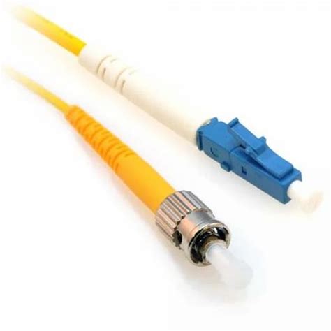 LC ST SM SIMPLEX FIBER PATCH CORD Lszh Yellow At Best Price In Nagpur ID