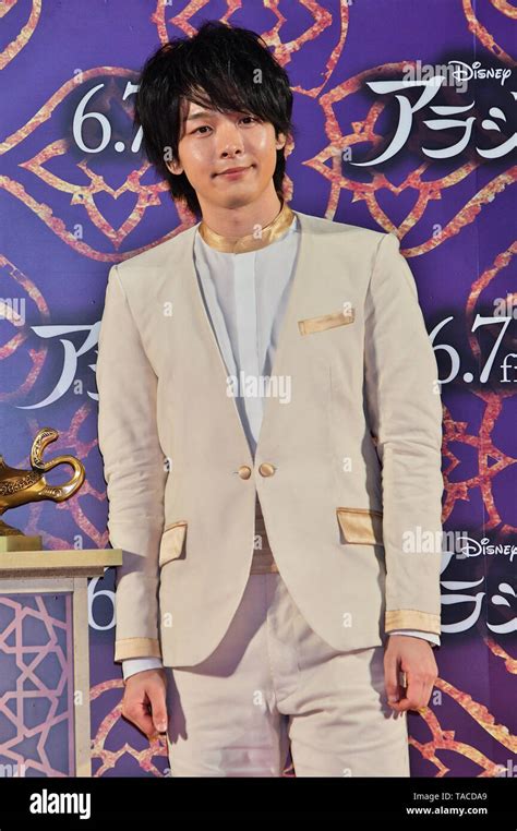 Japanese Actor Tomoya Nakamura Attends The Japan Premiere For Aladdin