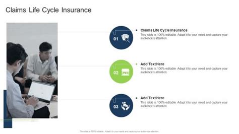 Claims Life Cycle Insurance Powerpoint Presentation And Slides Ppt