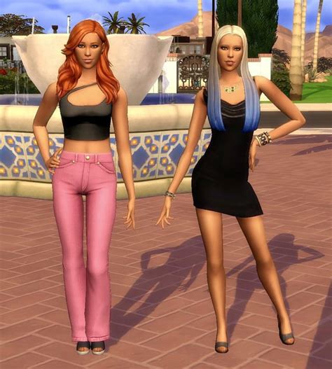 Another Makeover Of Nina And Dina Caliente Rthesims