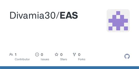 GitHub Divamia30 EAS