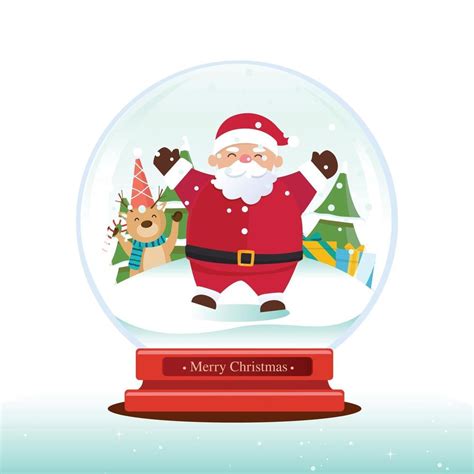 Christmas Globe Vector Christmas Decoration 2999412 Vector Art At Vecteezy