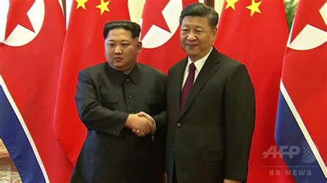 金正恩氏が訪中、習氏と首脳会談 「非核化に尽力」 写真4枚 国際ニュース：afpbb News
