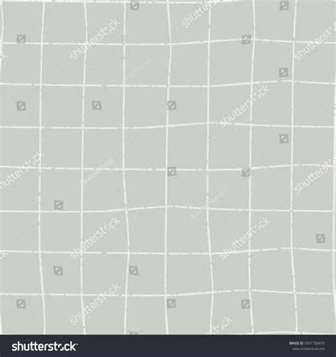 Irregular Grid Line Vector Seamless Pattern Stock Vector Royalty Free