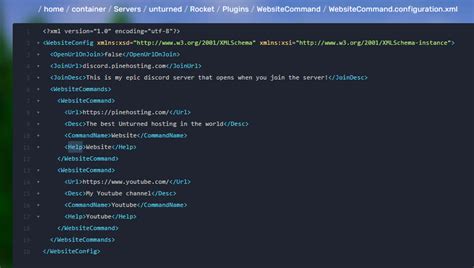 How To Add Website Links To Your Unturned Server Pine Hosting