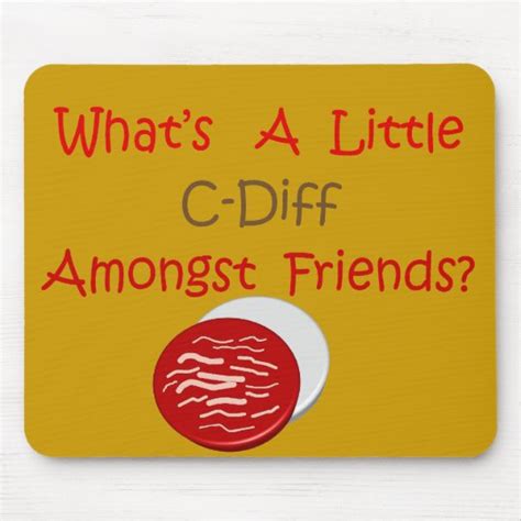 Funny C Diff Nurse T Shirts And Ts Mouse Pad