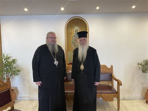 Στη Μητρόπολη Λαρίσης ο Μητροπολίτης Μεσογαίας Νικόλαος Διακόνημα