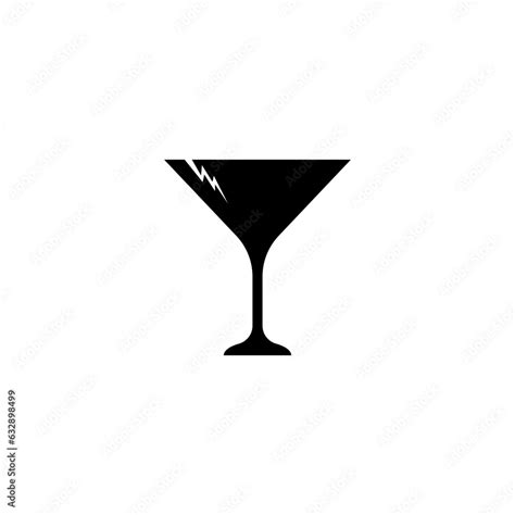 Fragile Icon Broken Glass Fragile Icon Vector Stock Vector Adobe Stock