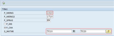 Sap Abap 选择屏幕事件sap At Selection Screen Csdn博客