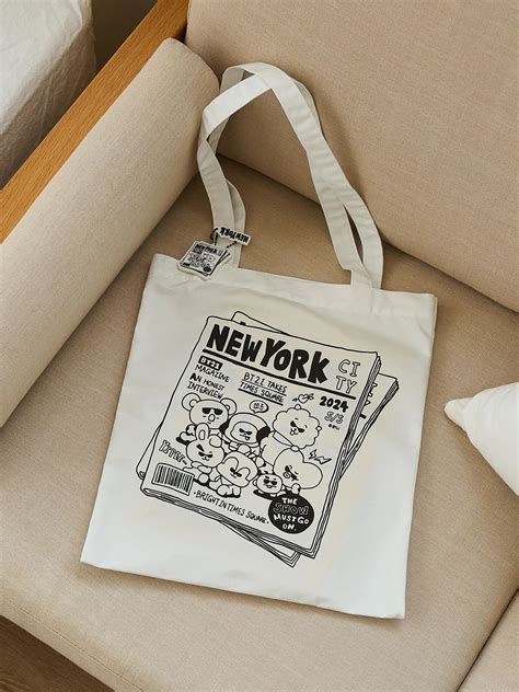 Bt21 Eco Bag City Edition Kpop Omo
