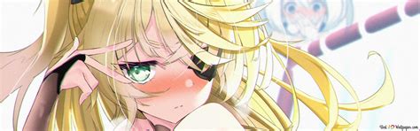 Hot Anime Girl Fischl Single Green Eye Genshin Impact 2k Wallpaper