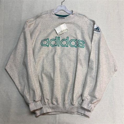 아디다스 Adidas 빅로고 맨투맨 긴팔티셔츠 새상품 L 세컨웨어